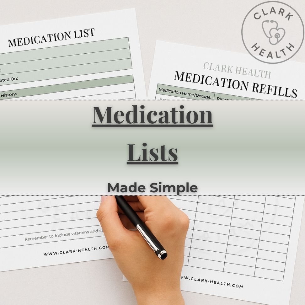 Medication List – The Clark Collective LLC